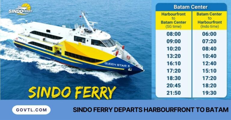Sindo Ferry Departs Harbourfront To Batam - Travel News