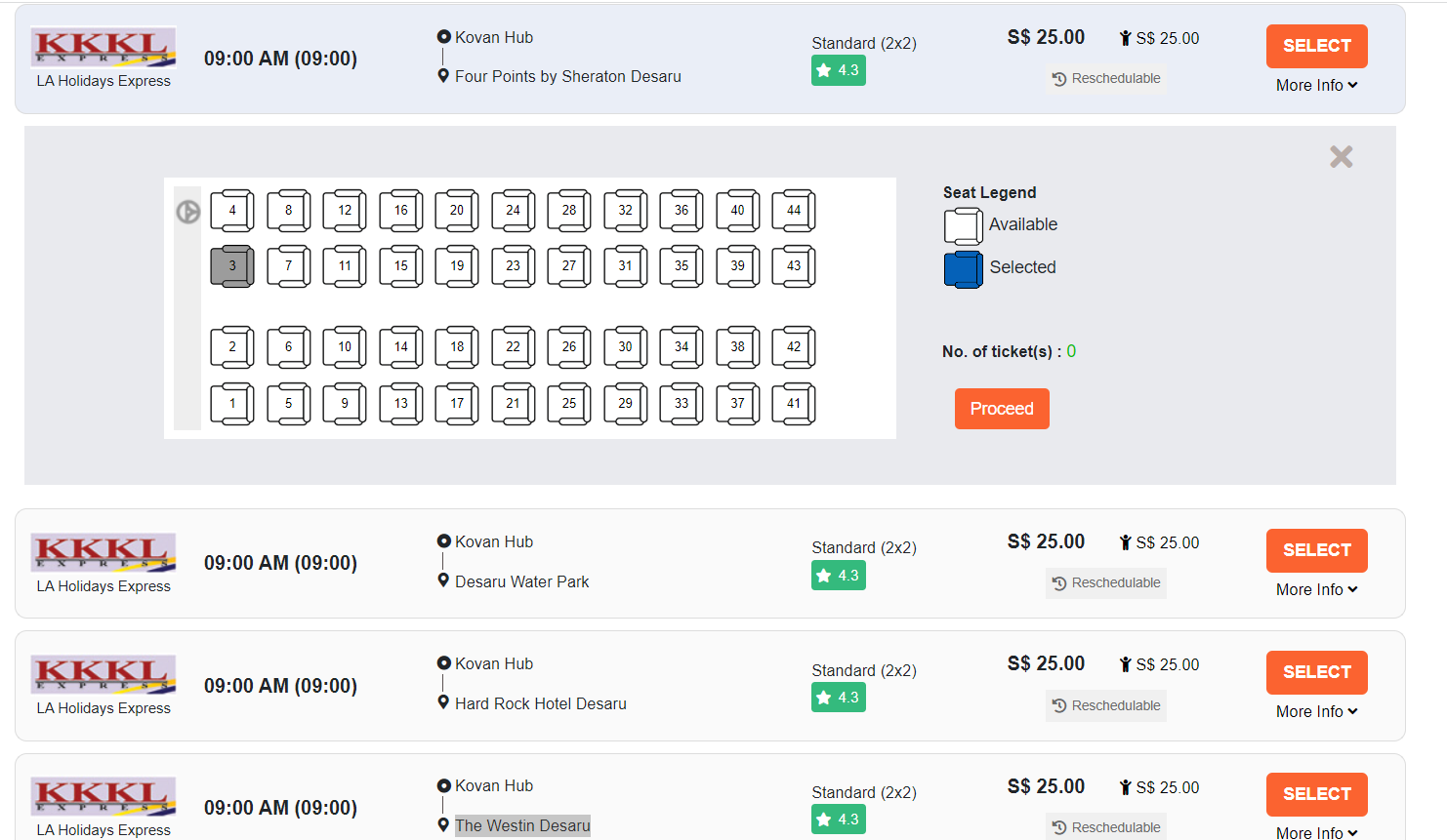 KKKL Bus to Desaru $25 - Travel News