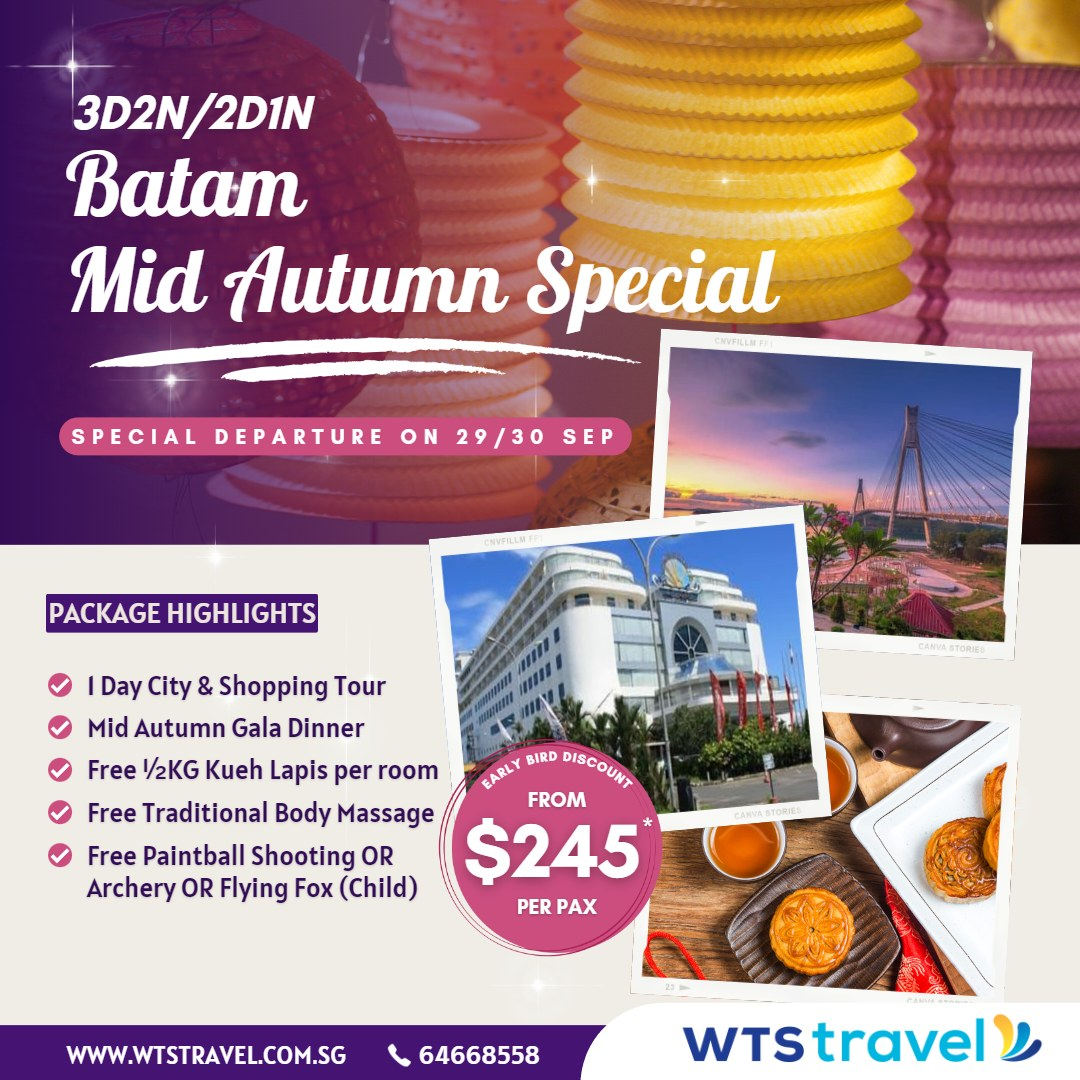 Mid Autumn Festival Batam Package - Travel News