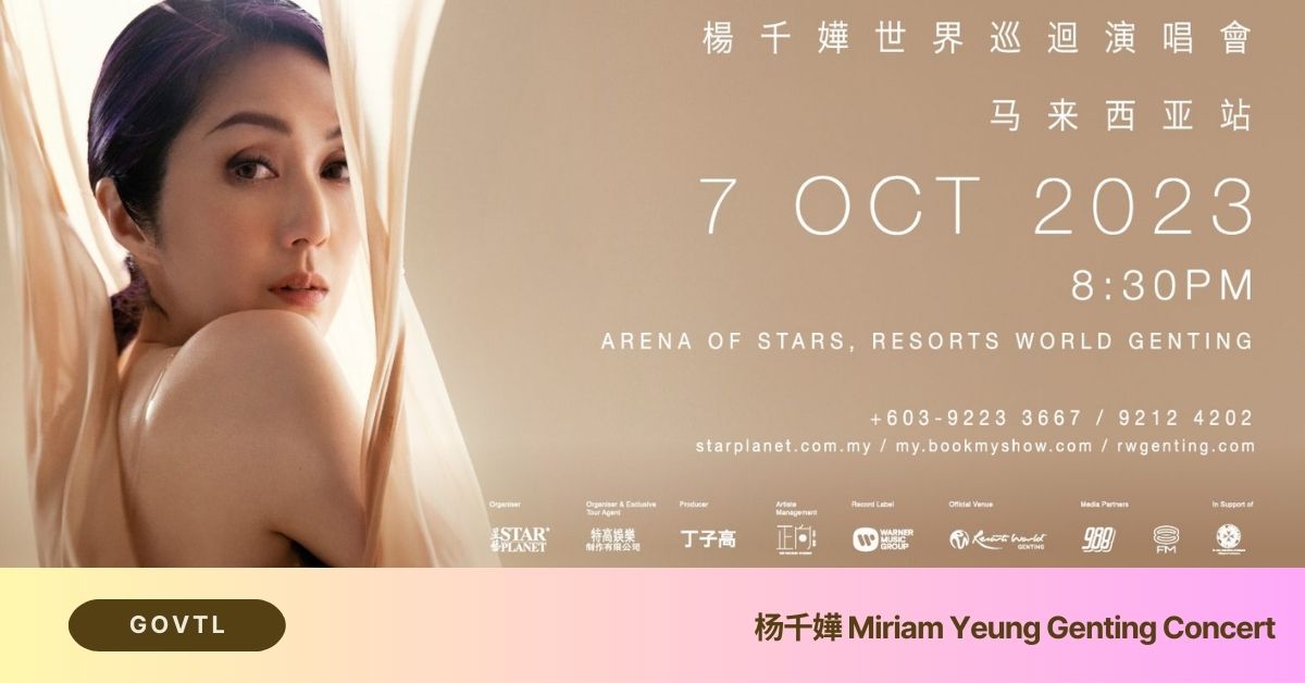 杨千嬅 Miriam Yeung Genting Concert - Travel News