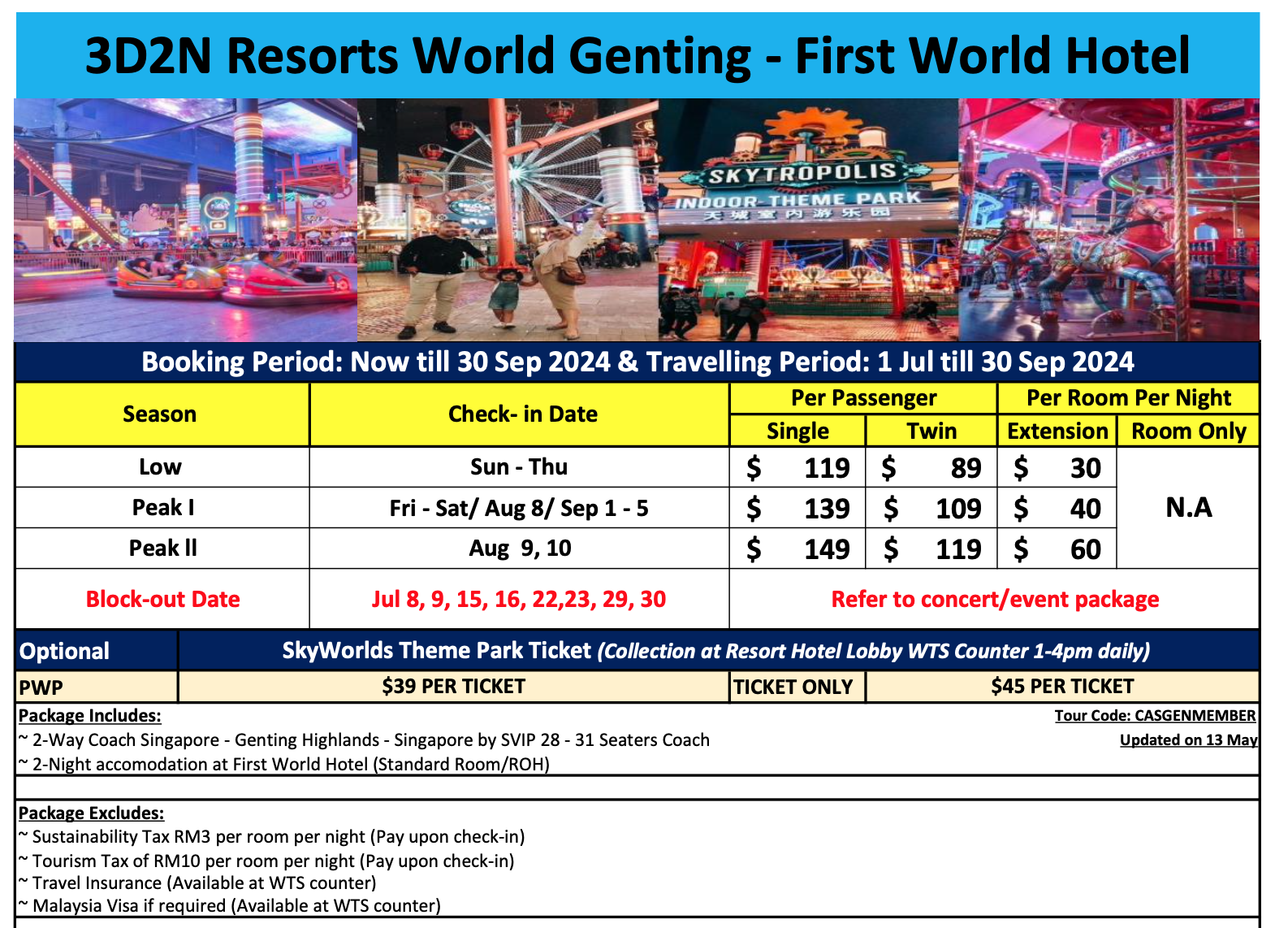 WTS Travel Genting Promotion Package 2025 - Travel News